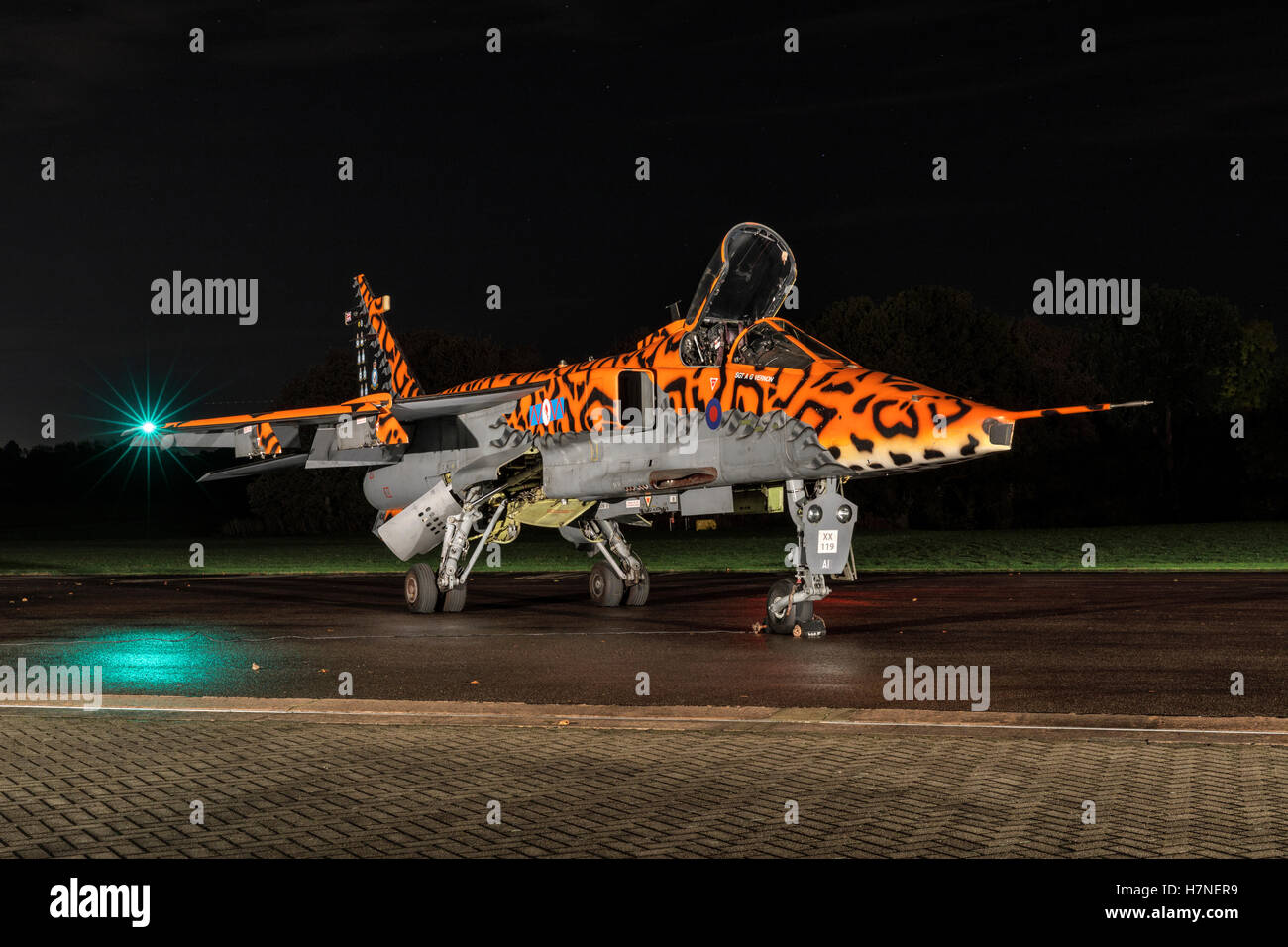 Sepecat Jaguar strike fighter of the RAF Stock Photo - Alamy