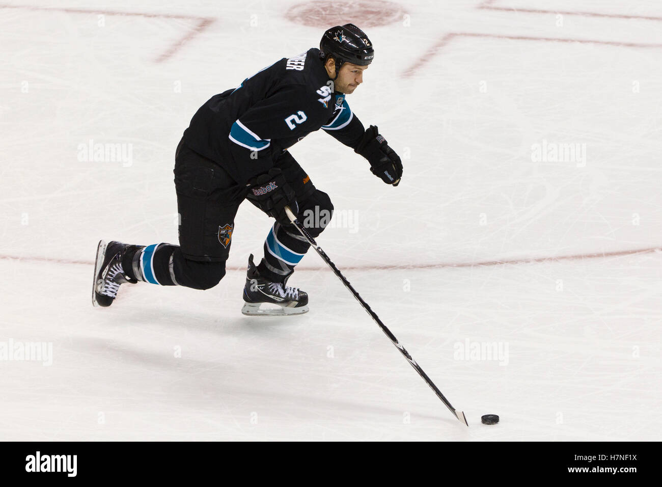 Dec 1, 2011; San Jose, CA, USA; San Jose Sharks defenseman Jim ...
