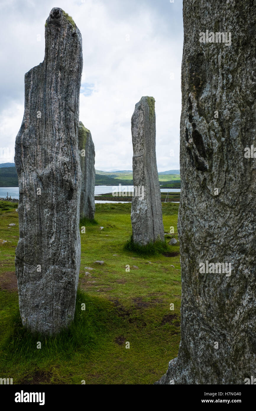 Calanais Standing Stones Stock Photo - Alamy