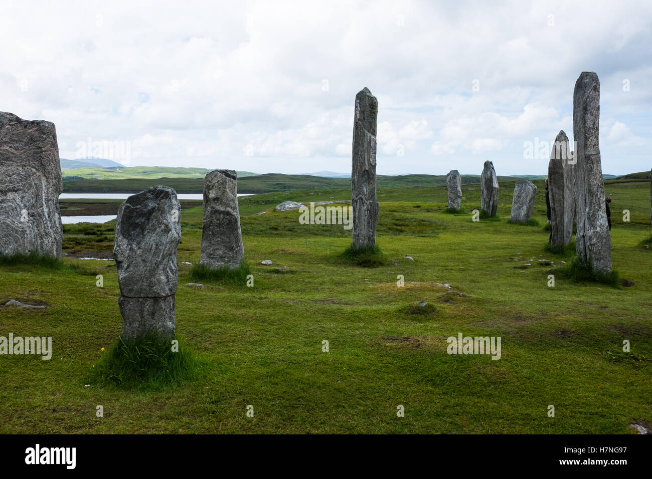 Calanais Standing Stones Stock Photo - Alamy