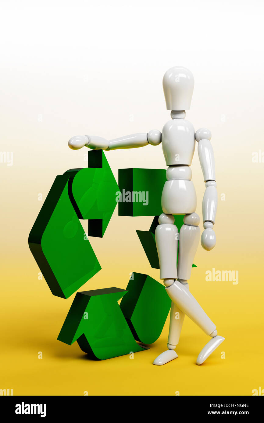 Recycle symbol hi-res stock photography and images - Alamy