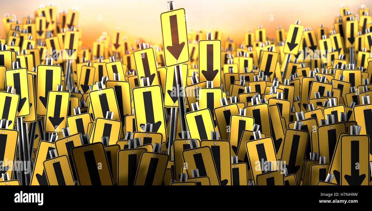 Road signs pointing different directions hi-res stock photography and ...