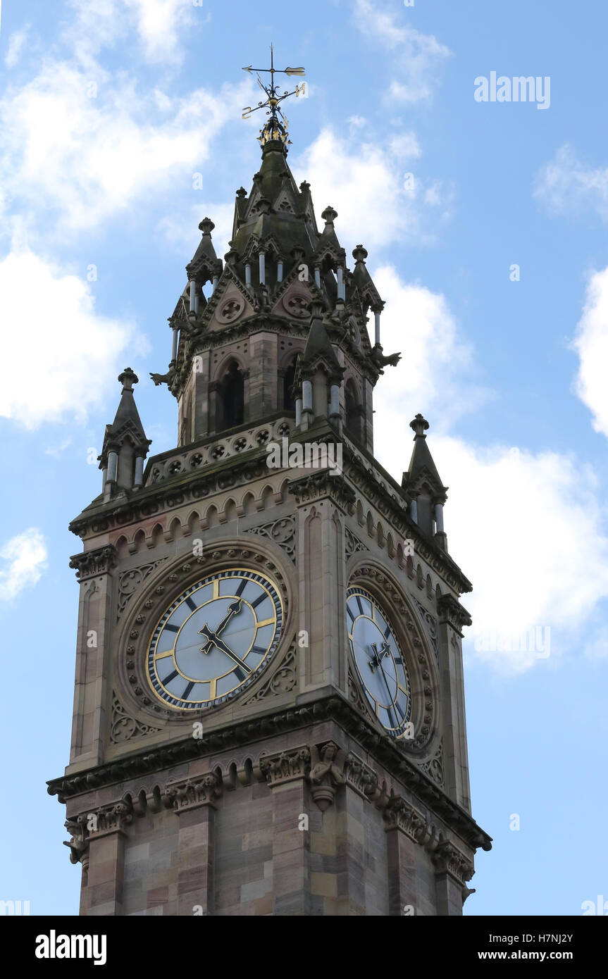 Belfast clock tower hi-res stock photography and images - Alamy