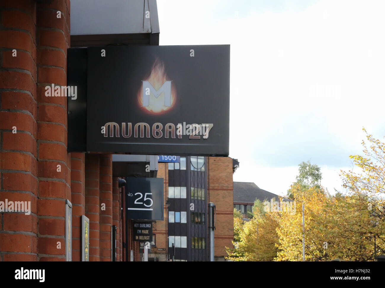 Belfast Restaurant Signs High Resolution Stock Photography and Images ...