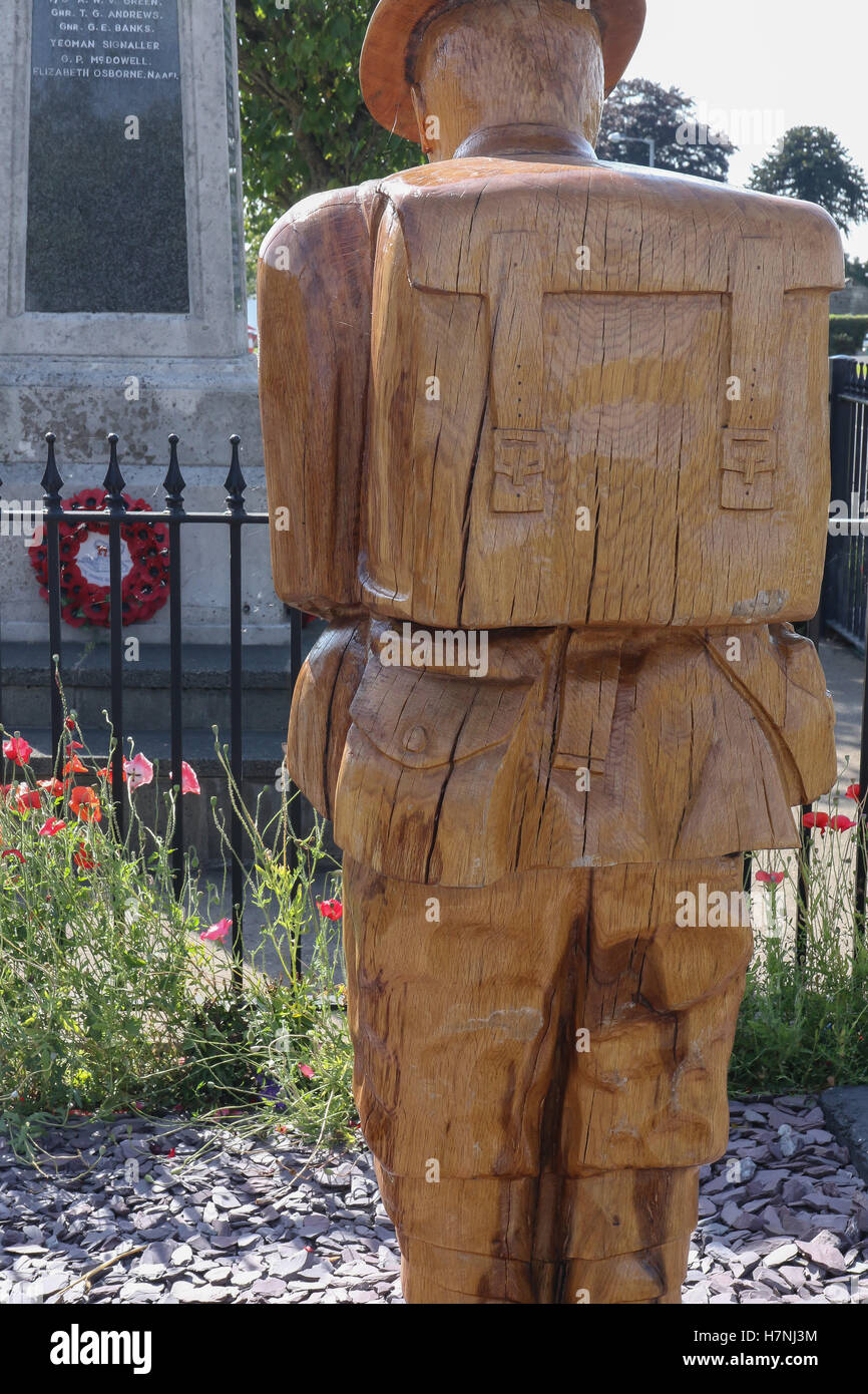 The War Memorial in Dollingstown, County Armagh, Northern Ireland ...
