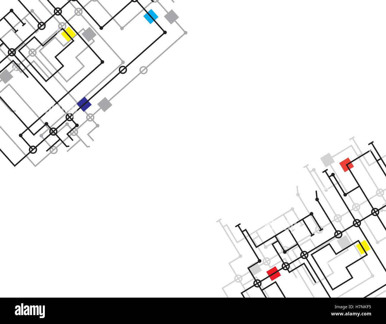 Electrical circuit vector vectors hi-res stock photography and images ...