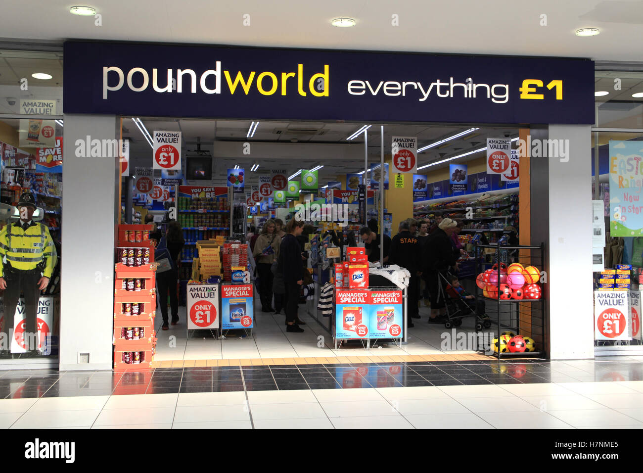 Poundworld shop, Chelmsford, Essex, England Stock Photo - Alamy