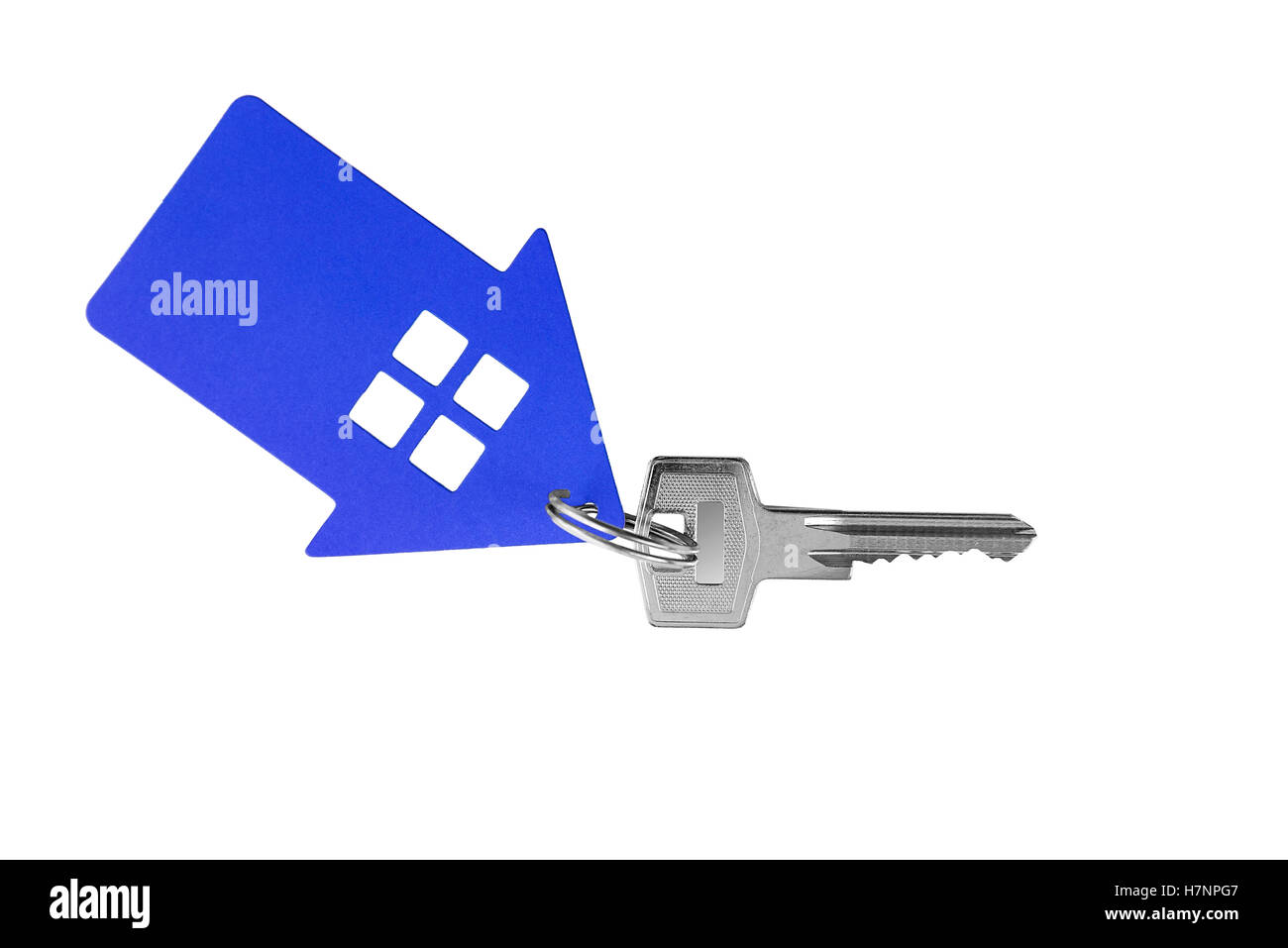 Keys in lock house Cut Out Stock Images & Pictures - Alamy