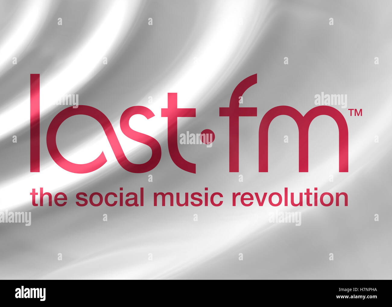 Last FM logo logotype flag Stock Photo - Alamy