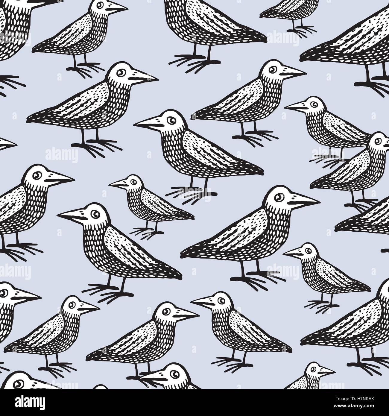 Black ravens Stock Vector Images - Alamy