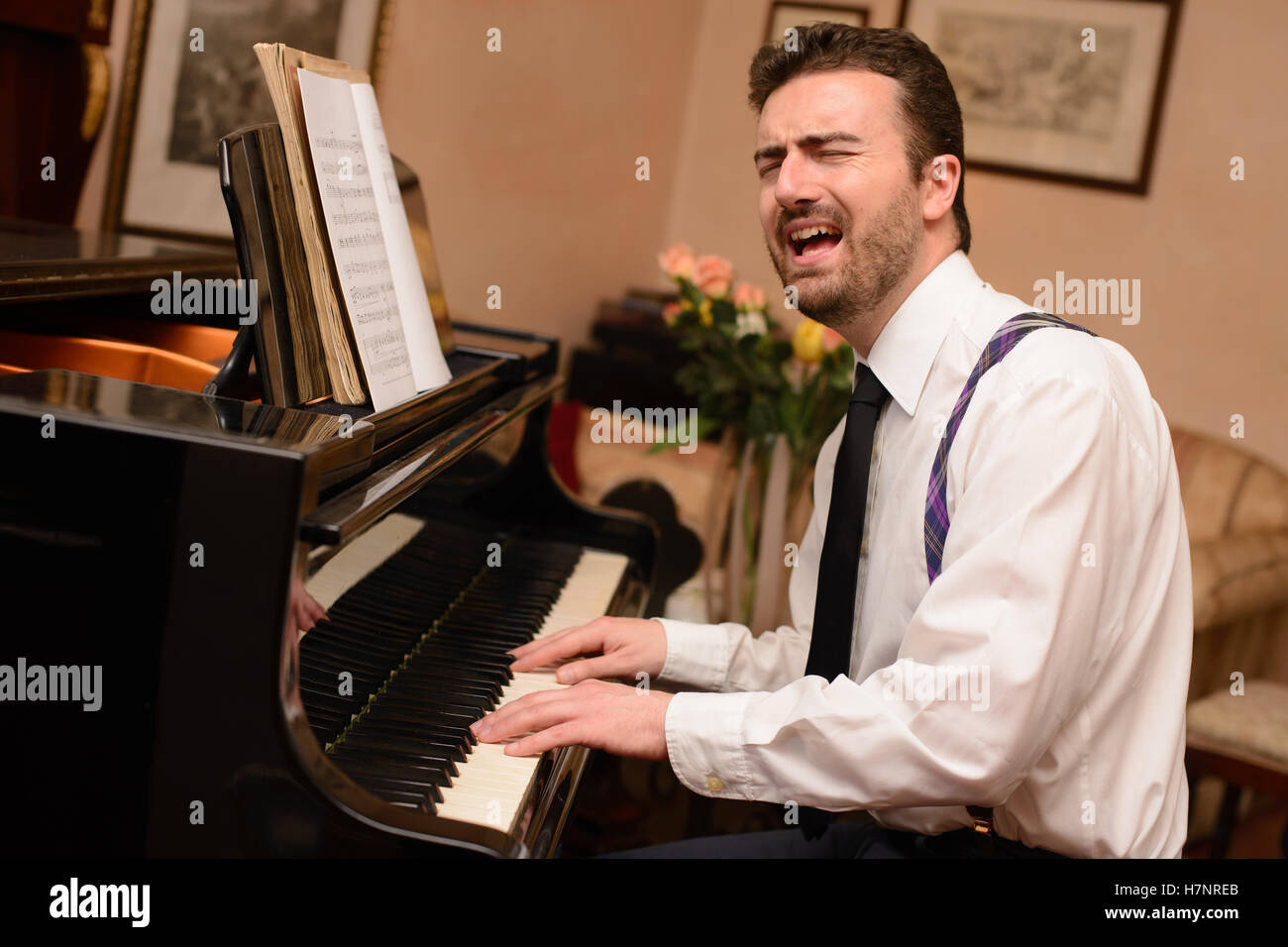 Piano Player Concert High Resolution Stock Photography and Images - Alamy