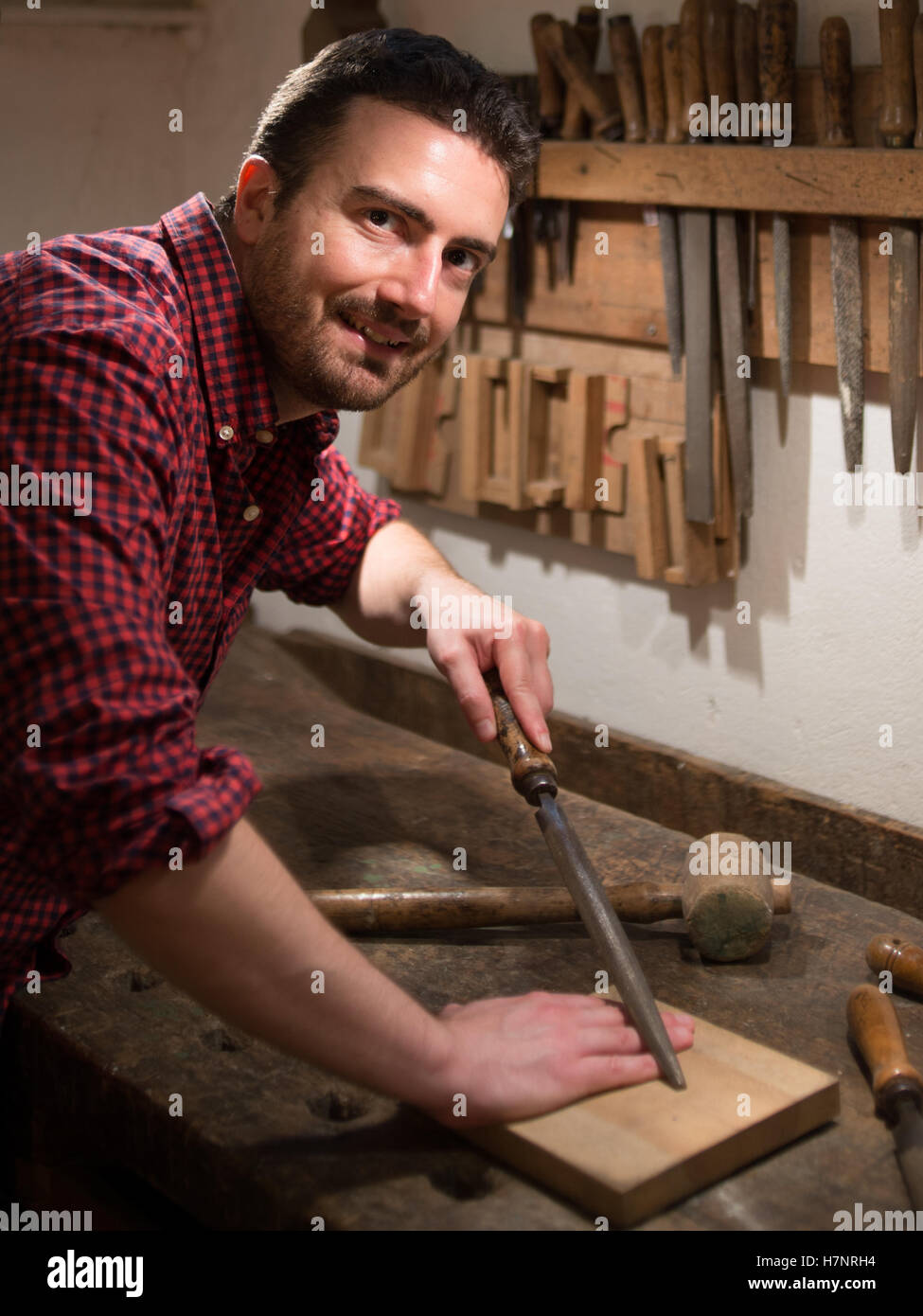 Carpentry tools hi-res stock photography and images - Alamy