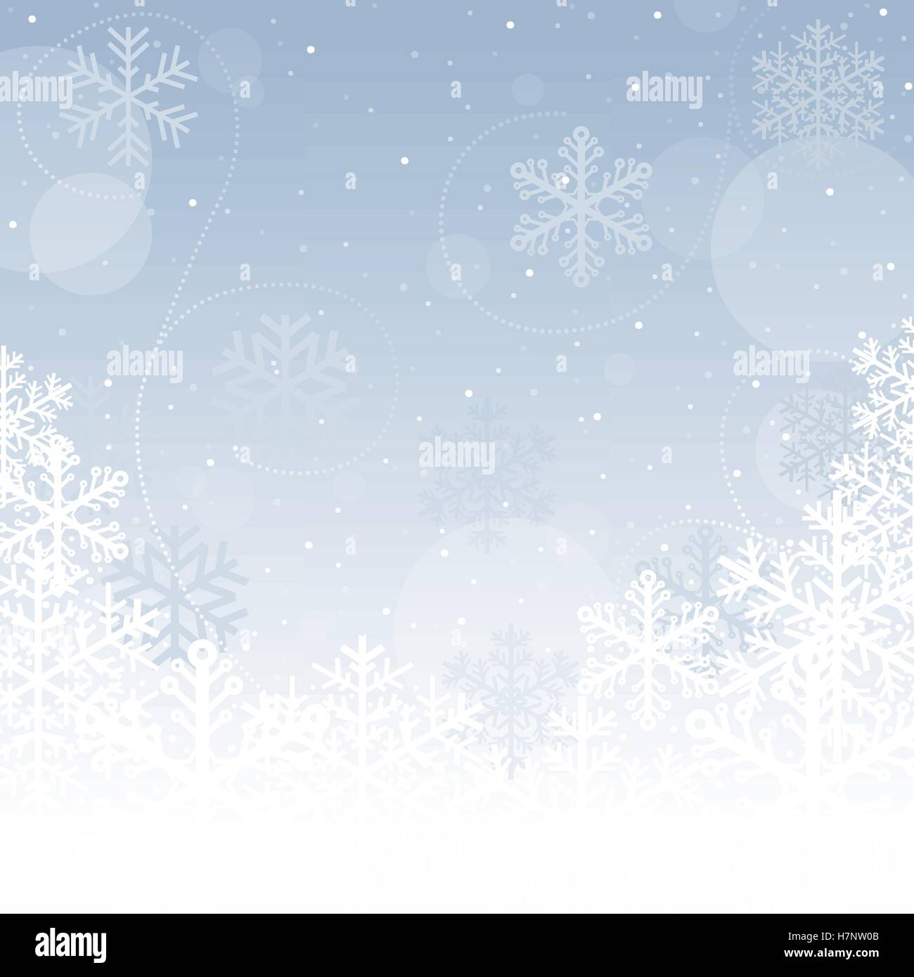 greeting holiday winter snowy poster ornament illustration party ...