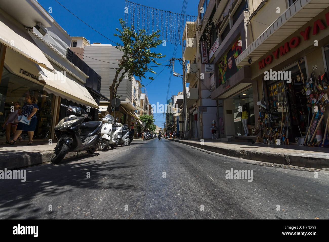 Streets heraklion crete greece hi-res stock photography and images - Alamy