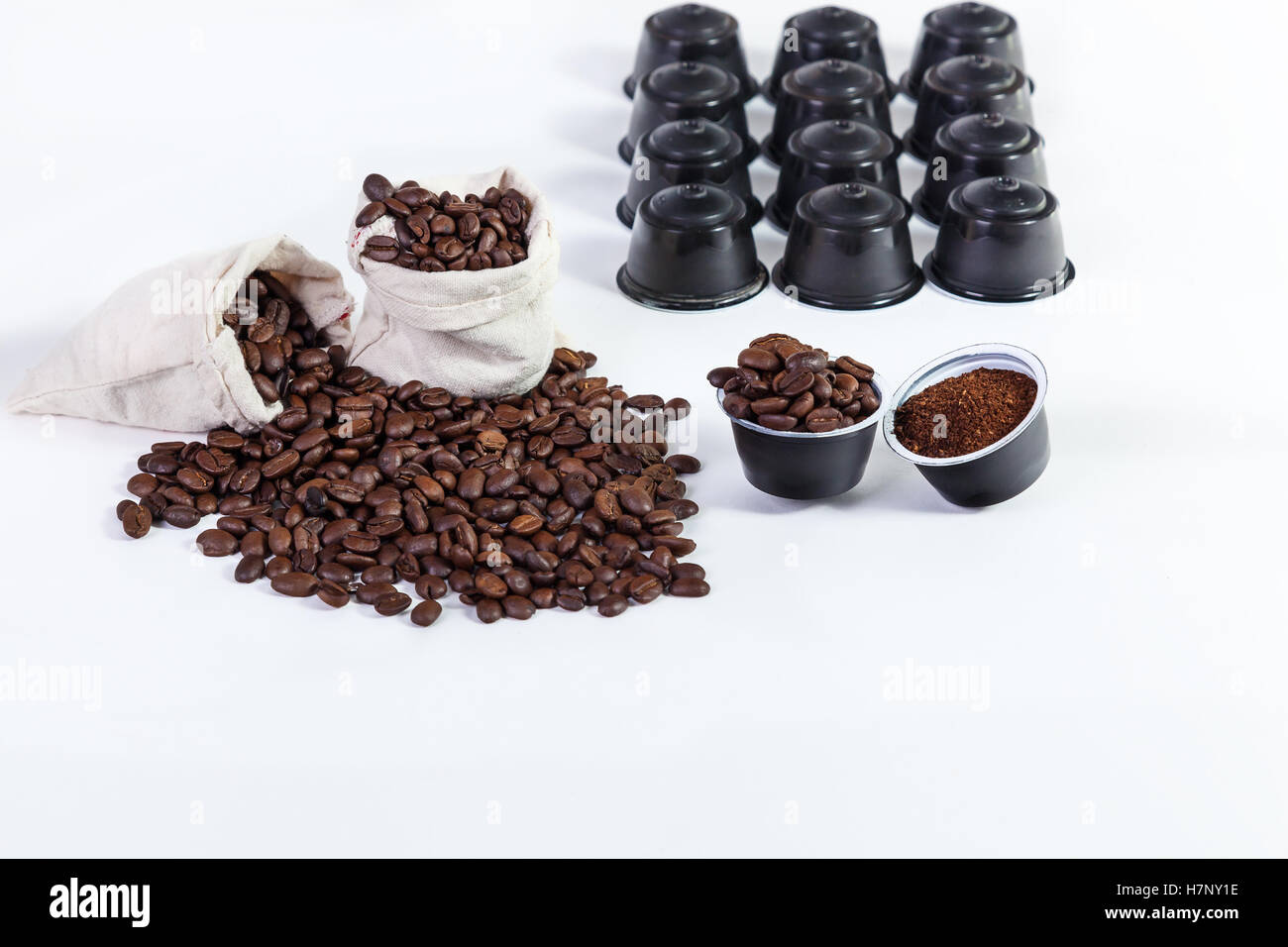 Ground Coffee Bags High Resolution Stock Photography and Images - Alamy