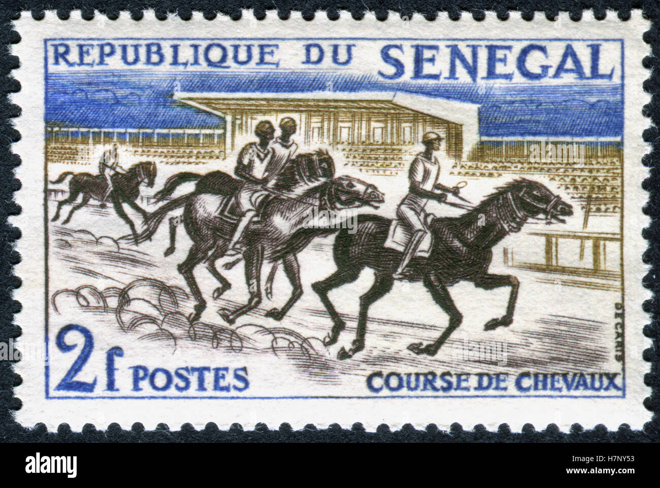 Senegal postage stamp High Resolution Stock Photography and Images - Alamy