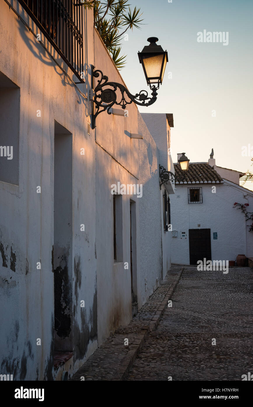 Scenic Altea old town location, Costa Blanca, Alicante, Spain Stock ...