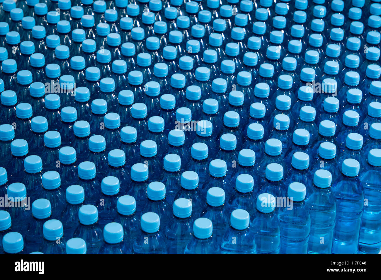 Lots of water bottles Stock Photo - Alamy