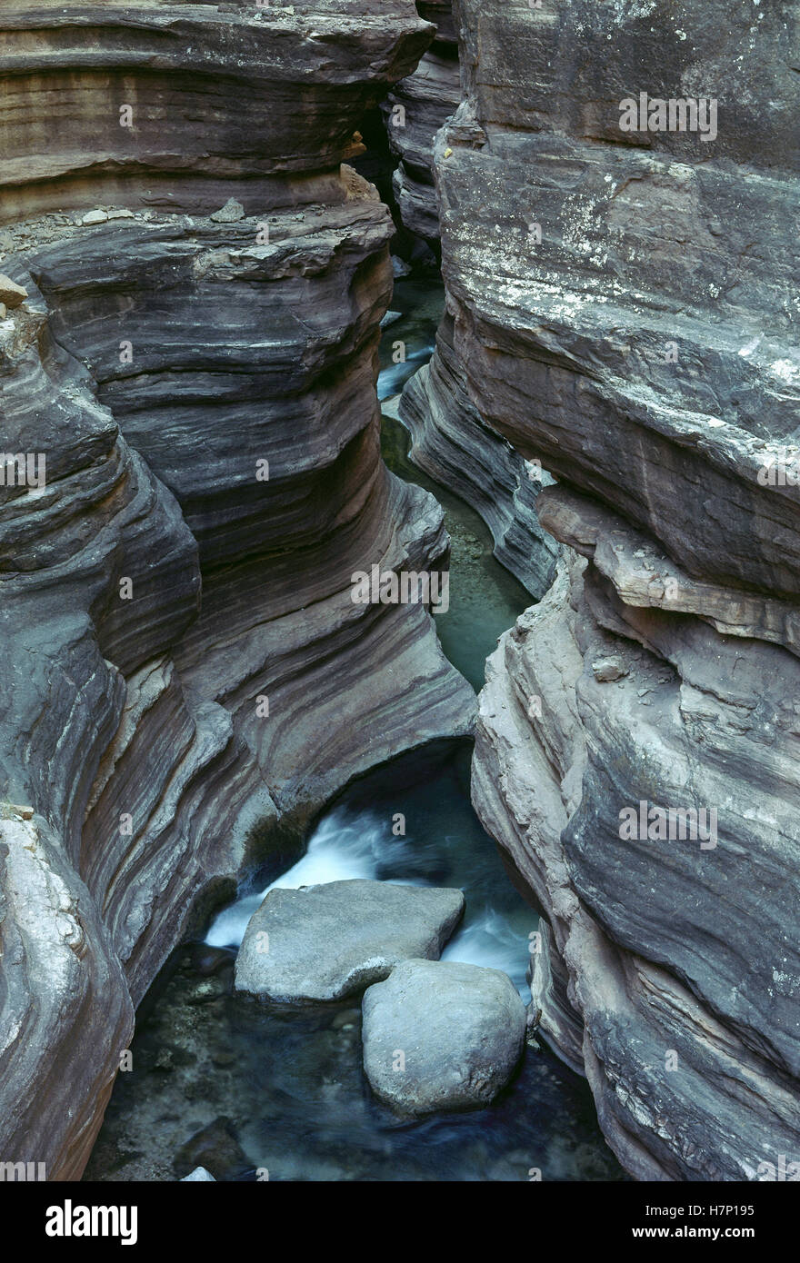 Side canyon of the Grand Canyon, Grand Canyon National Park, Arizona ...