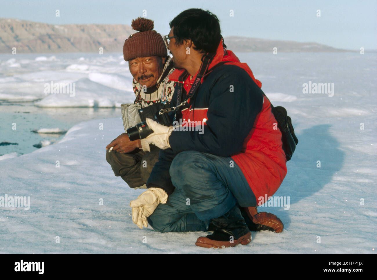 Andrew Taqtu, hunter and guide to Flip Nicklin, Arctic Bay, Canada ...