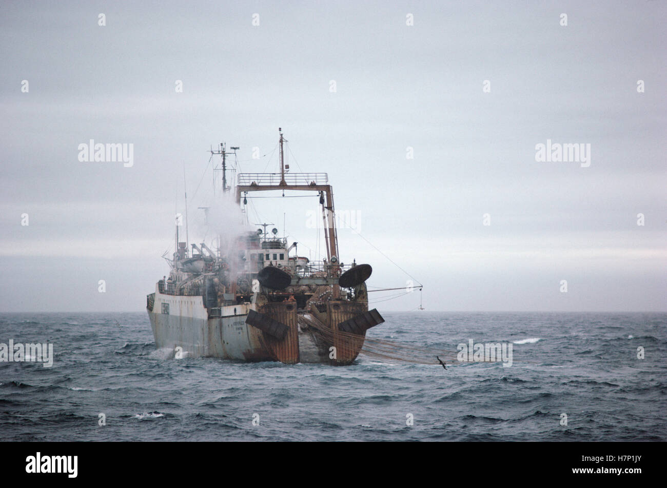 Antarctic Krill (Euphausia superba) trawler, Antarctica Stock Photo - Alamy