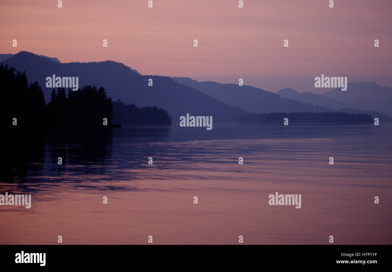 Coastal waters, southeast Alaska Stock Photo - Alamy