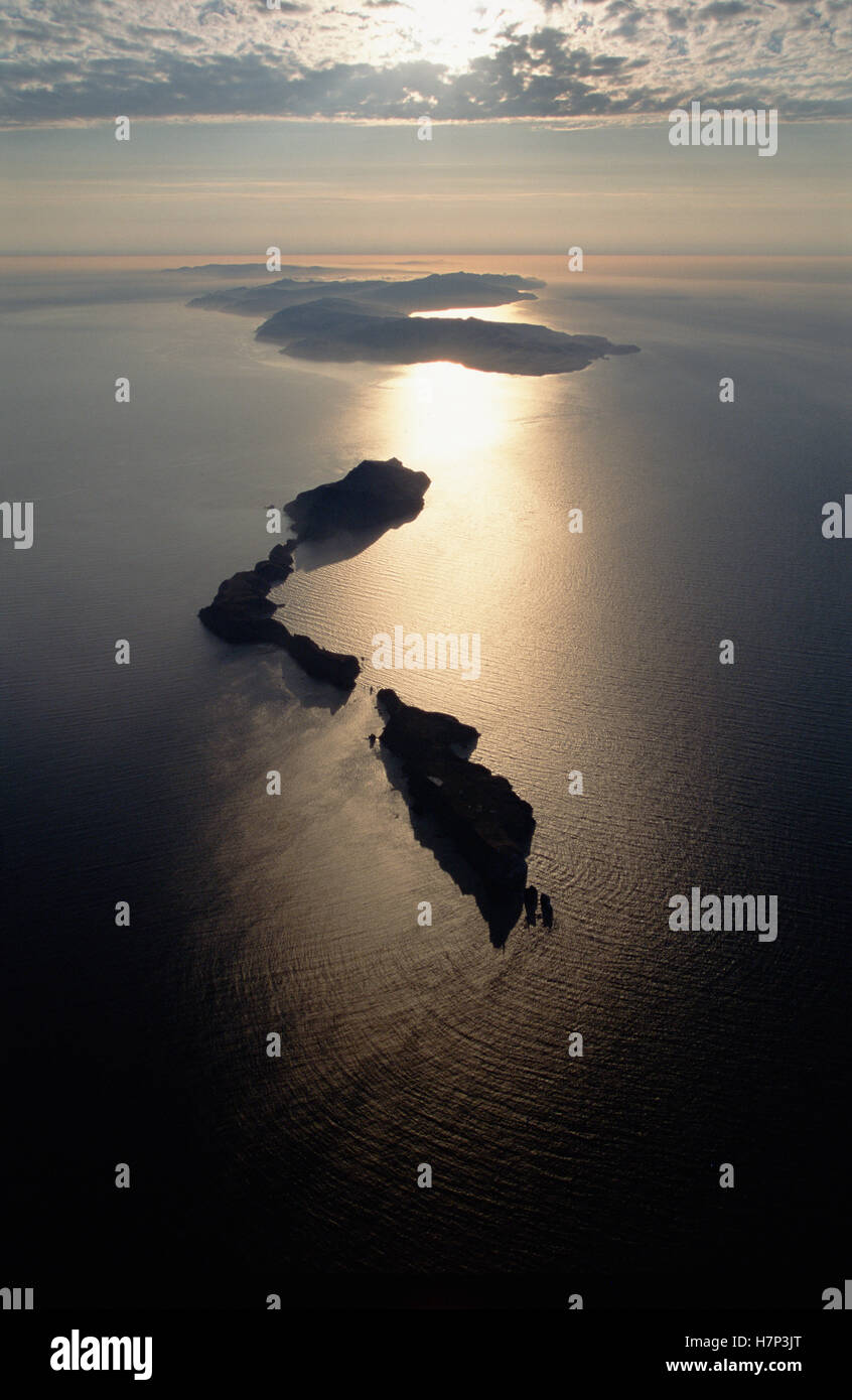 Aerial view of Channel Islands, Channel Islands National Marine ...