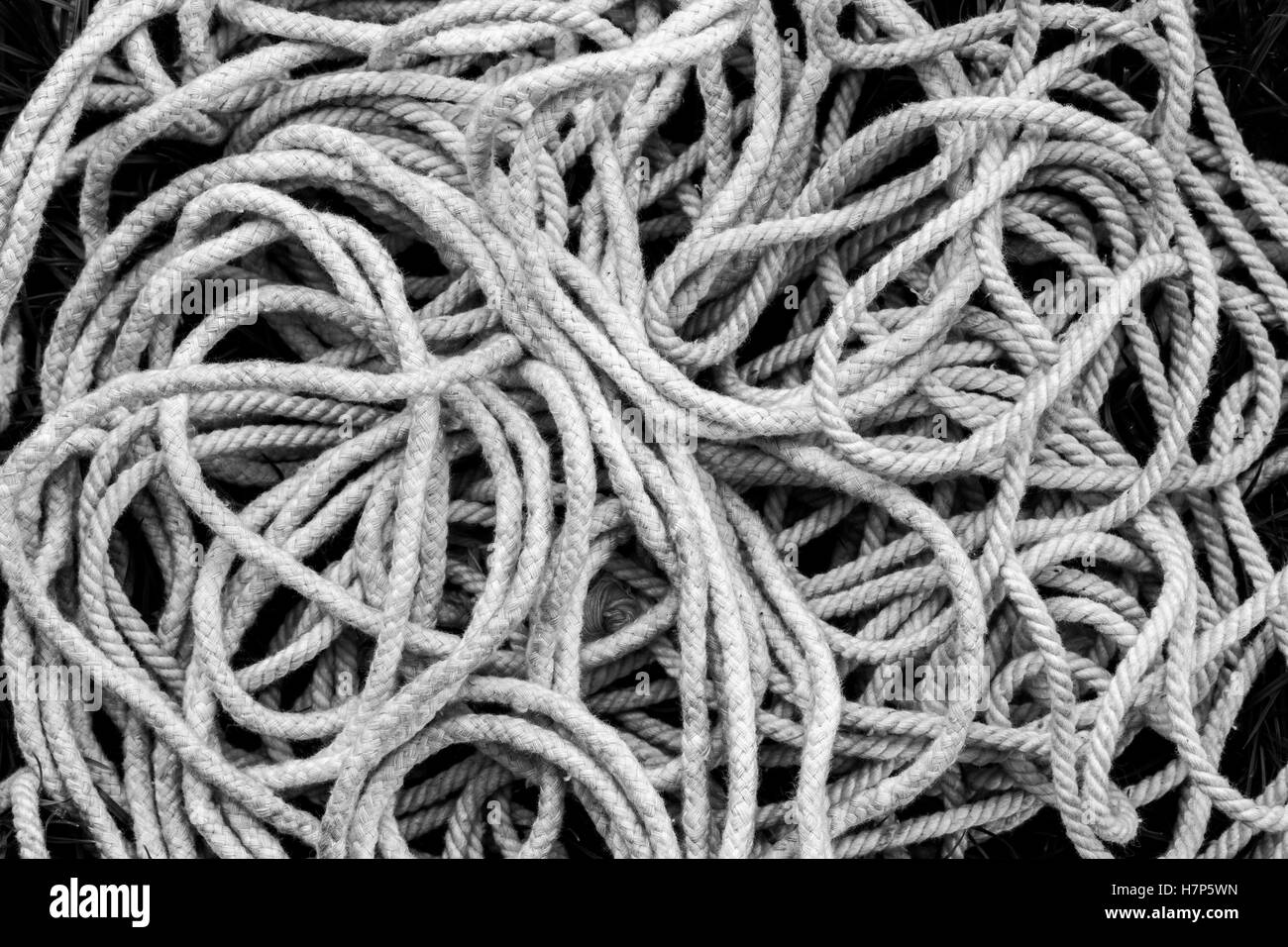 Intertwined rope hi-res stock photography and images - Alamy