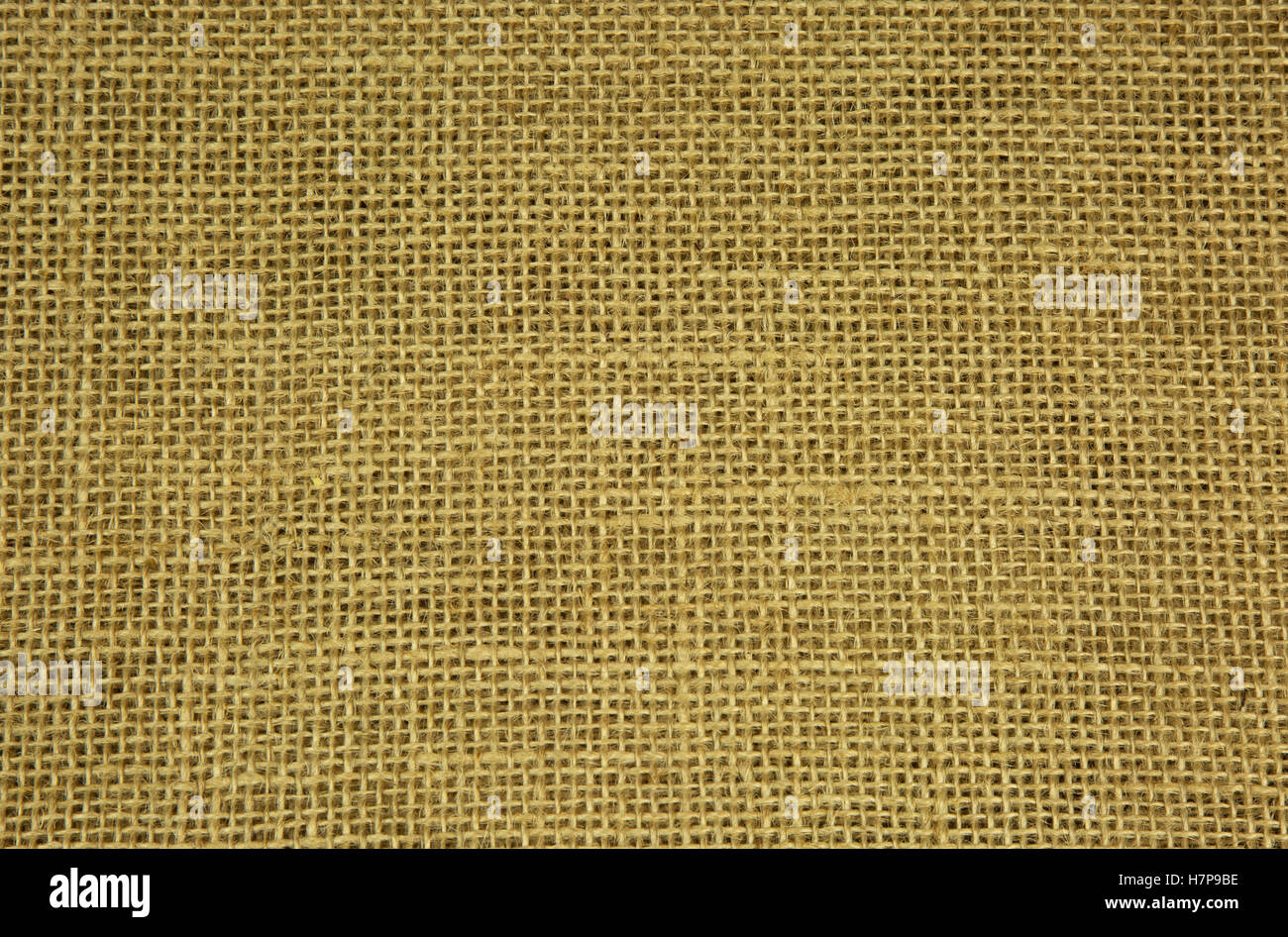 Densely woven material made of string with clearly visible strands and ...
