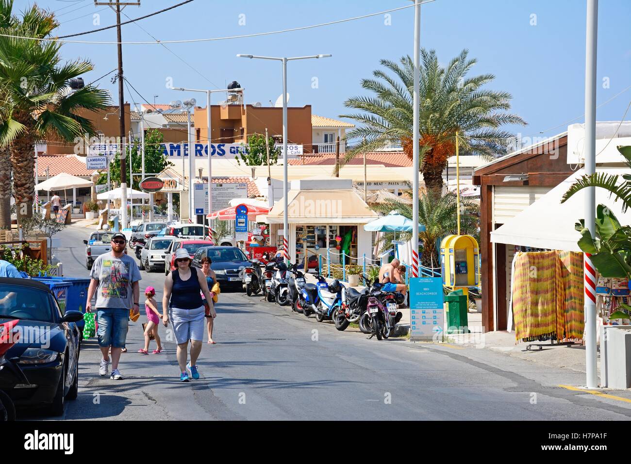 Stalida crete hi-res stock photography and images - Alamy