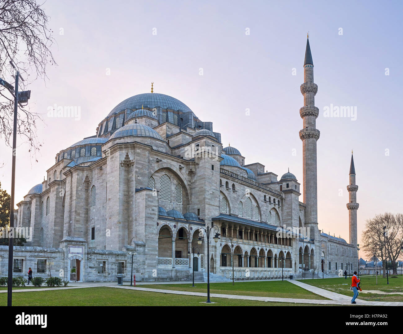 Suleymaniye Mosque is the heart of large architectural ensemble, also ...