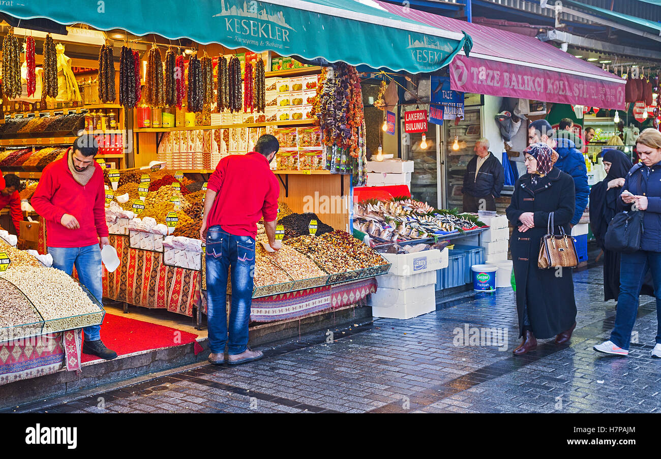 The Egyptian Bazaar is the popular tourist attraction in the city ...