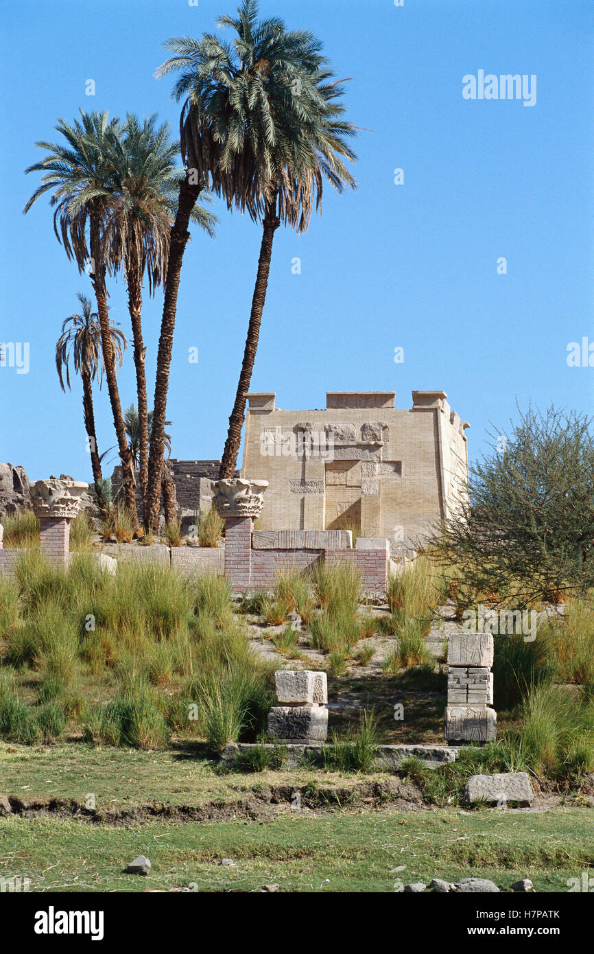 Ancient ruins at Elephantine Island, Aswan, Egypt Stock Photo - Alamy