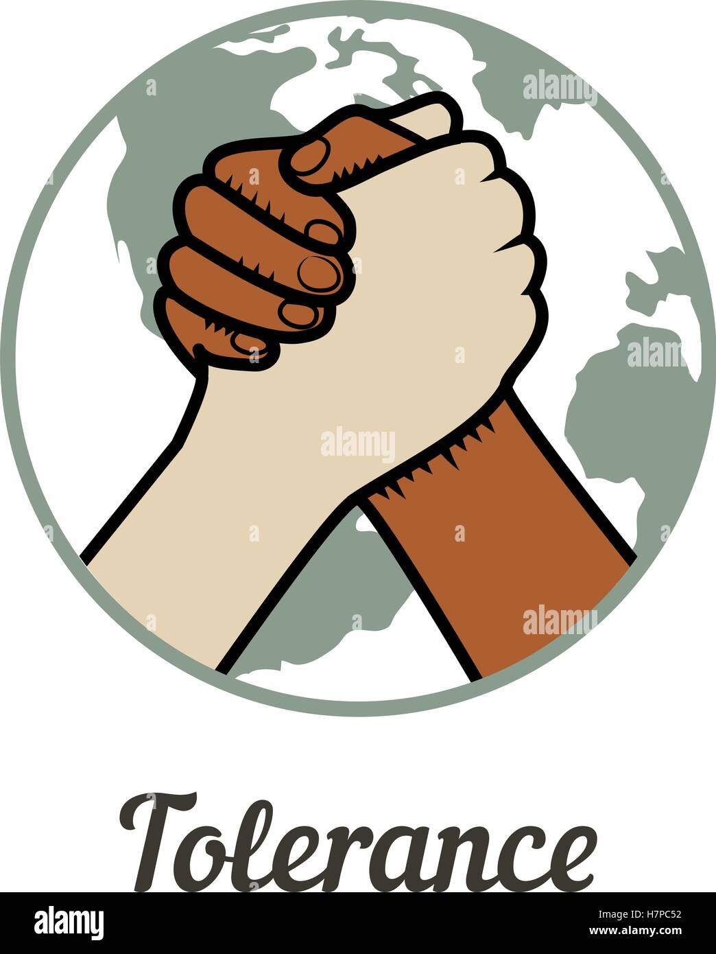 Cooperation illustration Stock Vector Images - Alamy