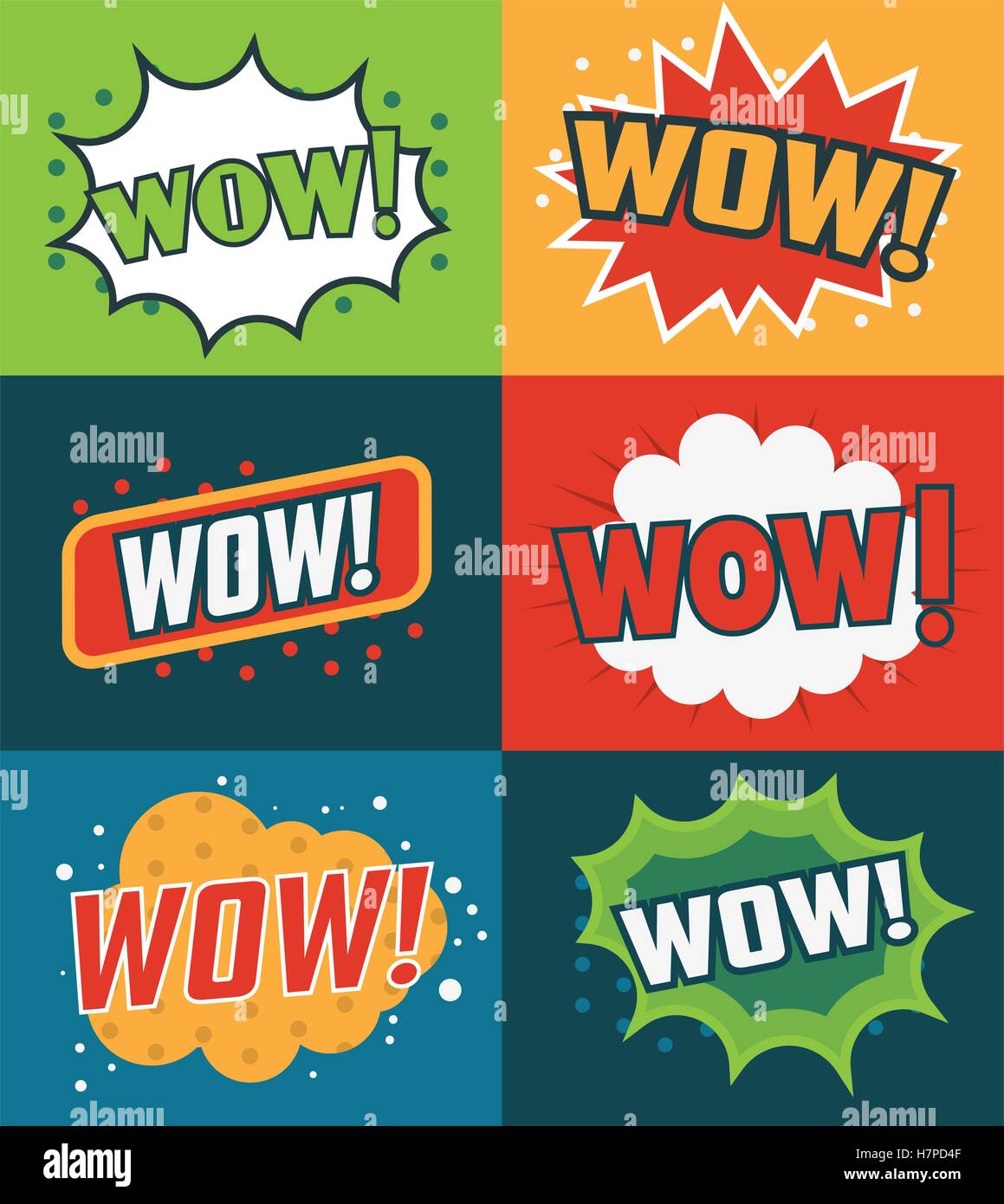 Cartoon text effect hi-res stock photography and images - Alamy
