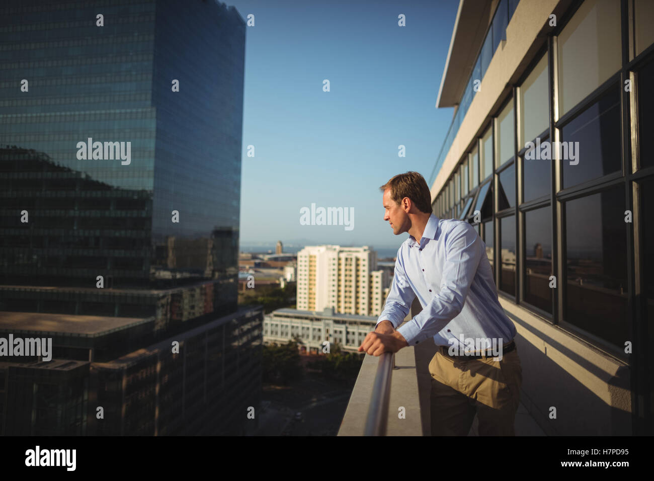 High rise building balcony railings in hi-res stock photography and ...