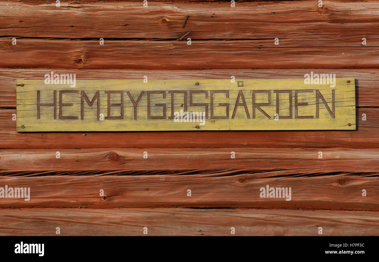 Swedish language sign hi-res stock photography and images - Alamy