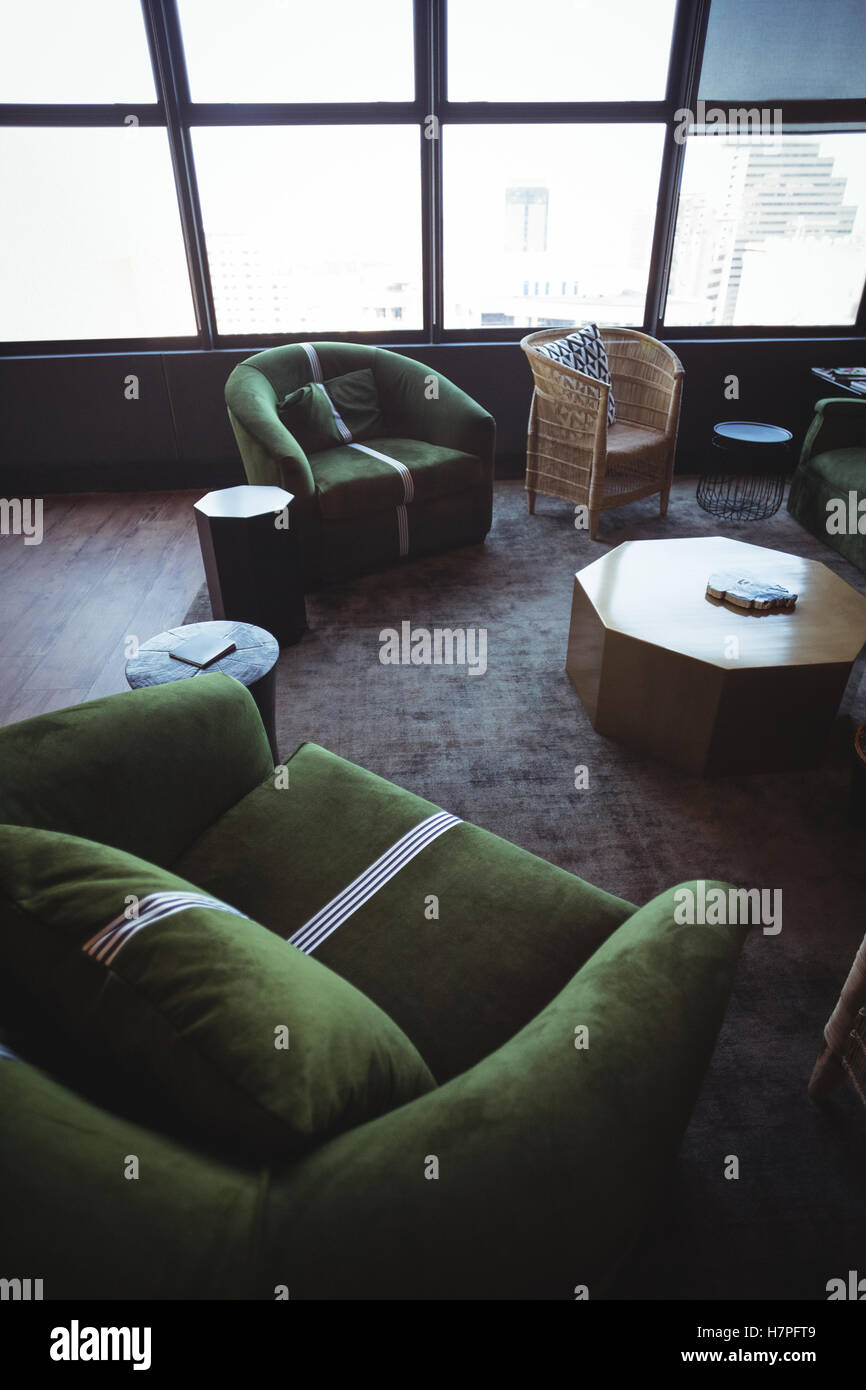 Waiting area in office Stock Photo - Alamy