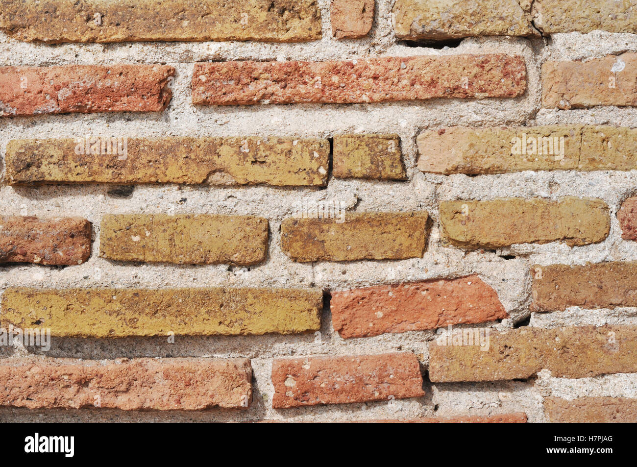 Texture Thin Brick Wall, background Stock Photo - Alamy