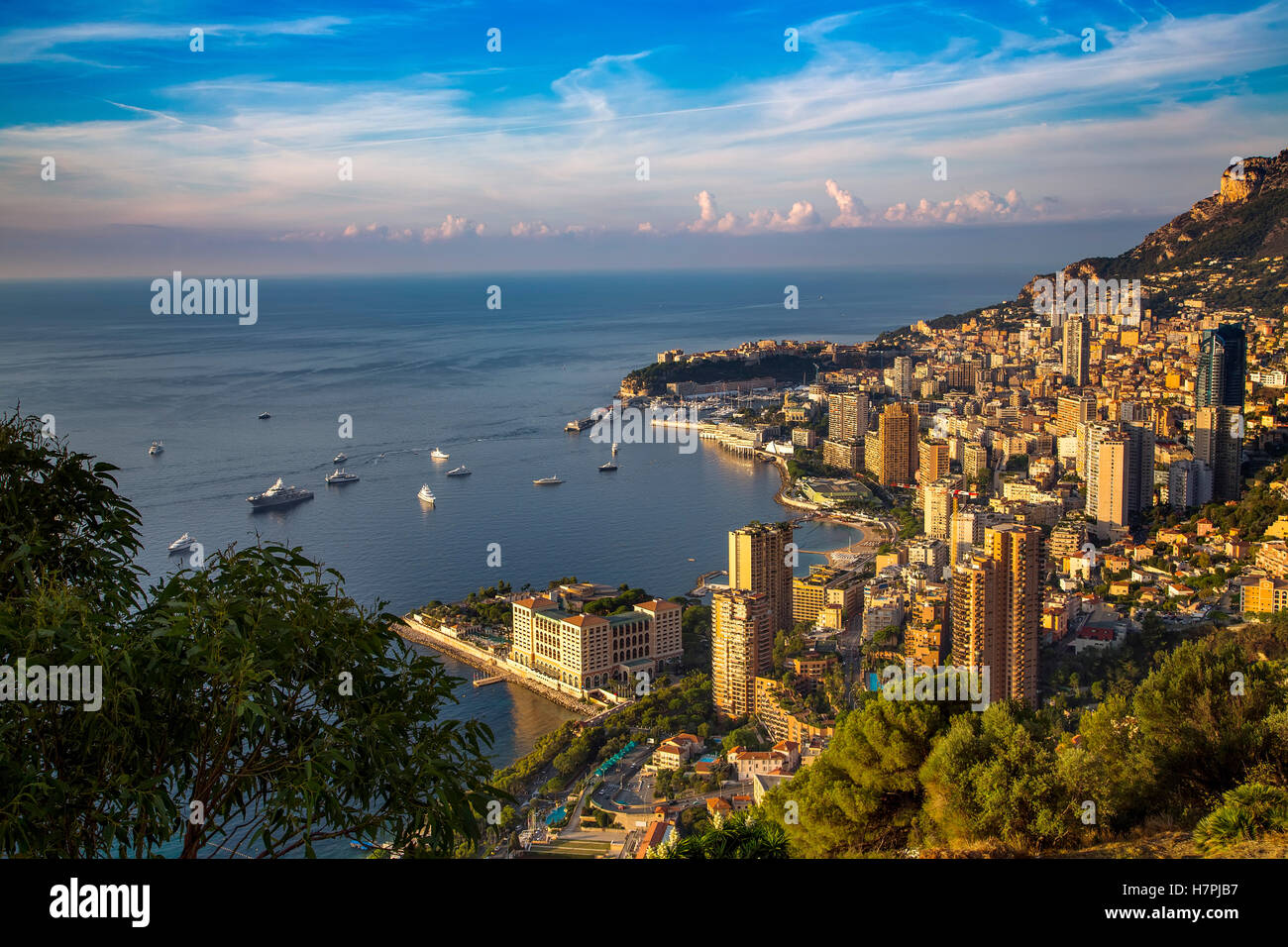 Principality of Monaco. Monte Carlo. French Riviera, Cote d'Azur ...