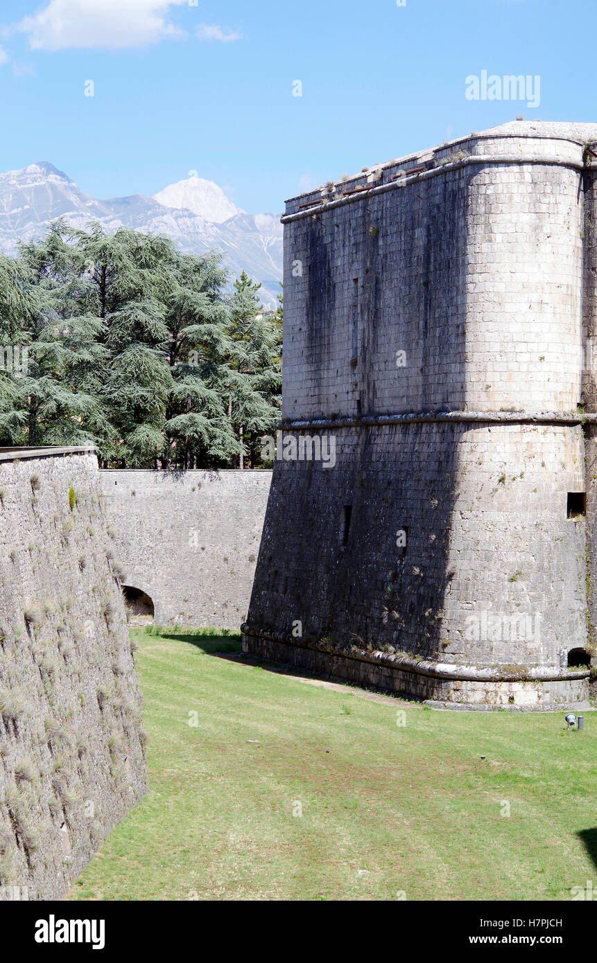 L'Aquila, Italy. The Spanish Fort, Forte Spagnolo Stock Photo - Alamy