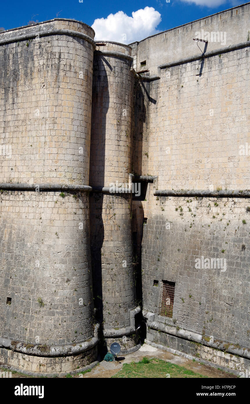 L'Aquila, Italy. The Spanish Fort, Forte Spagnolo Stock Photo - Alamy