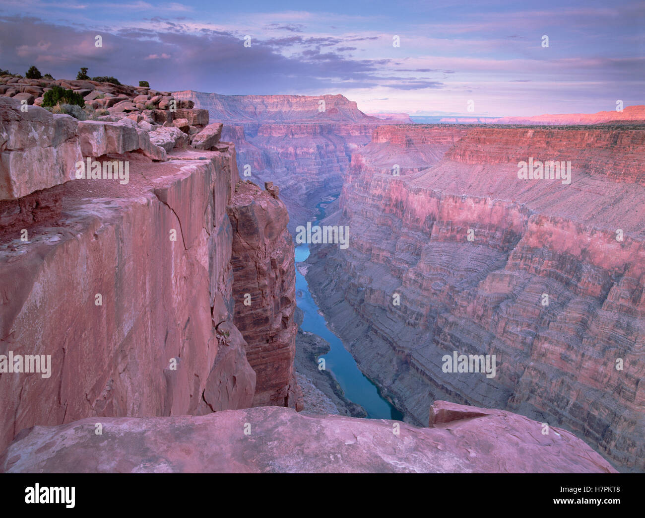 Colorado River from Toroweap Overlook, Grand Canyon National Park ...