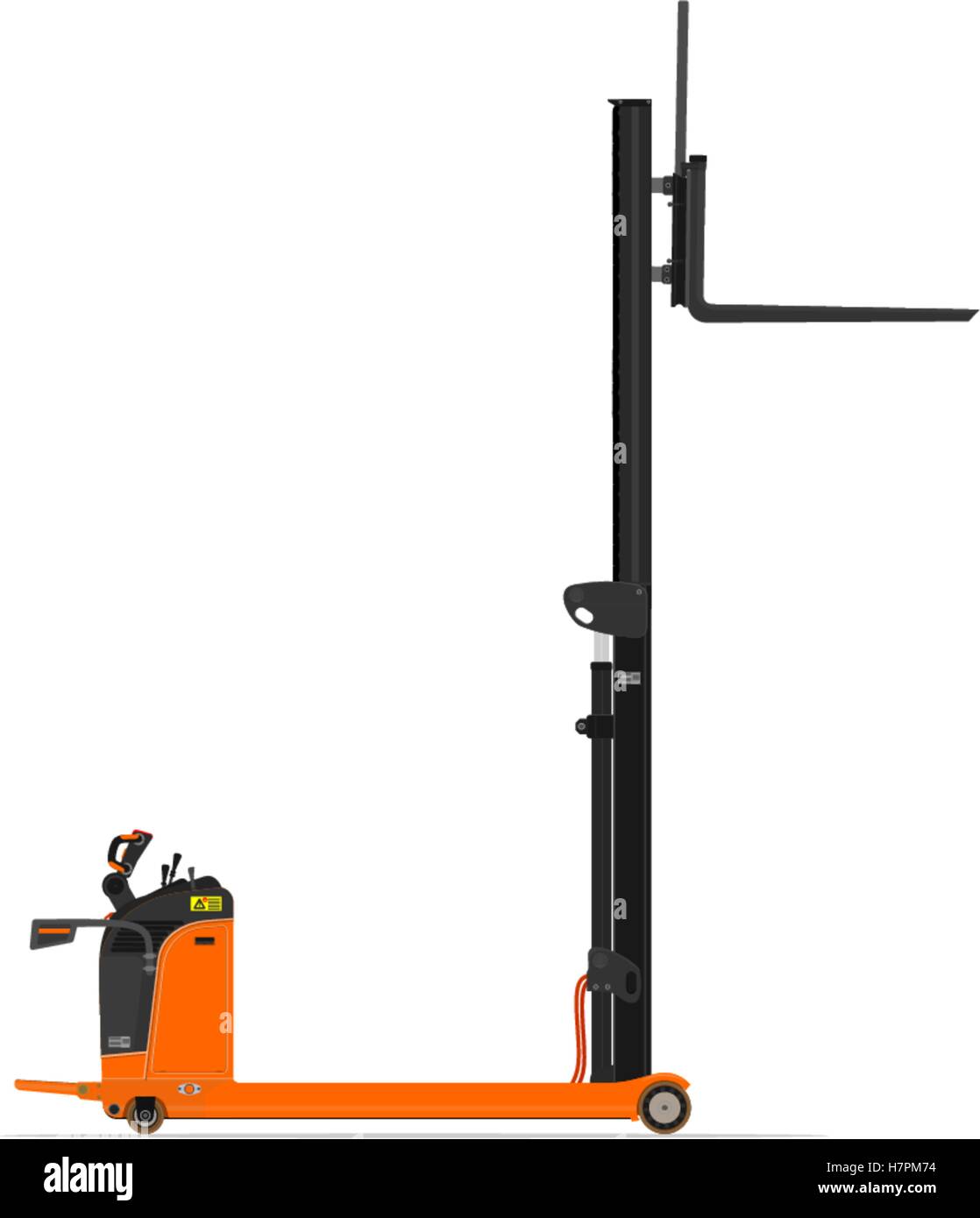 Reach stacker Stock Vector Images - Alamy