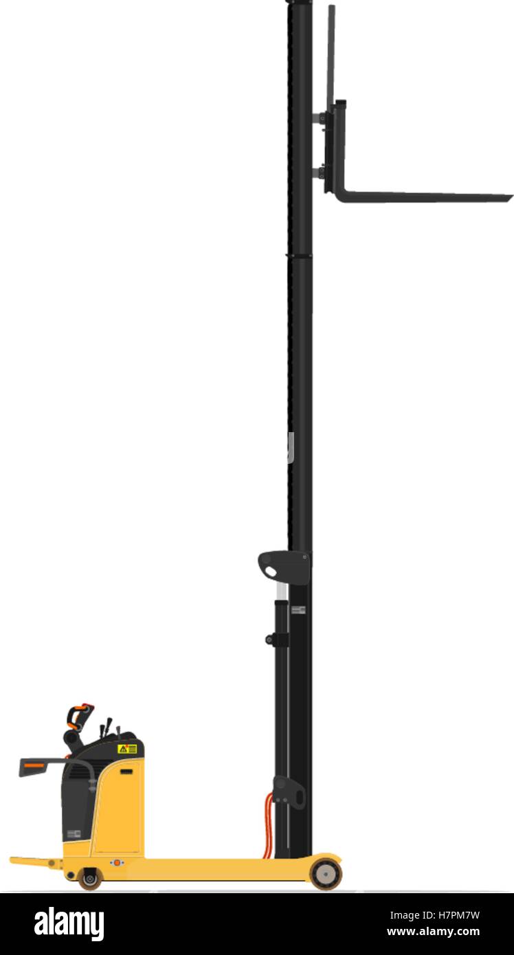 Reach stacker Stock Vector Images - Alamy