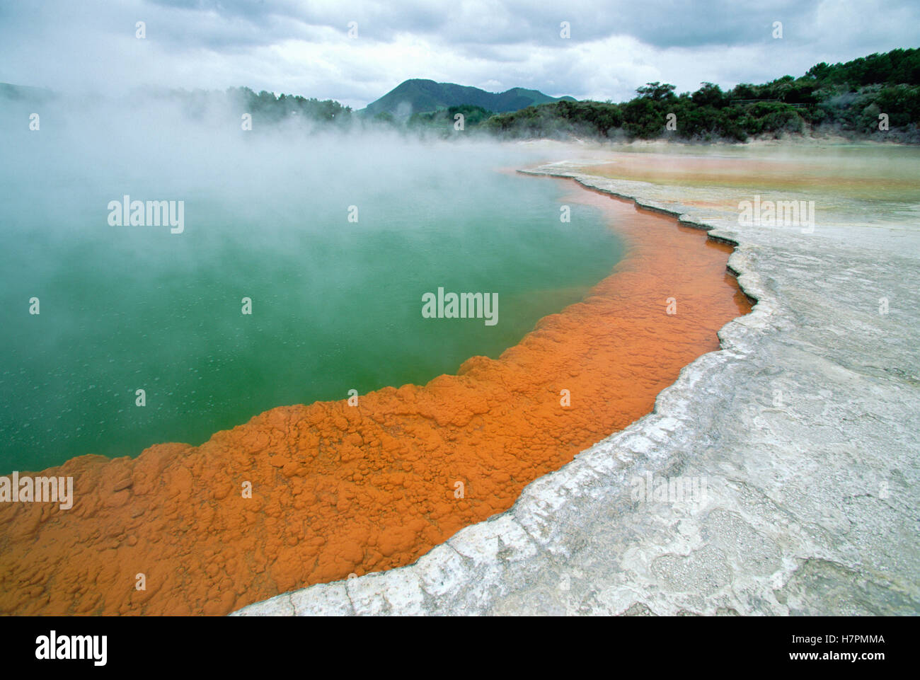 Champagne pool, Waiotapu Thermal Wonderland, North Island, New Zealand ...