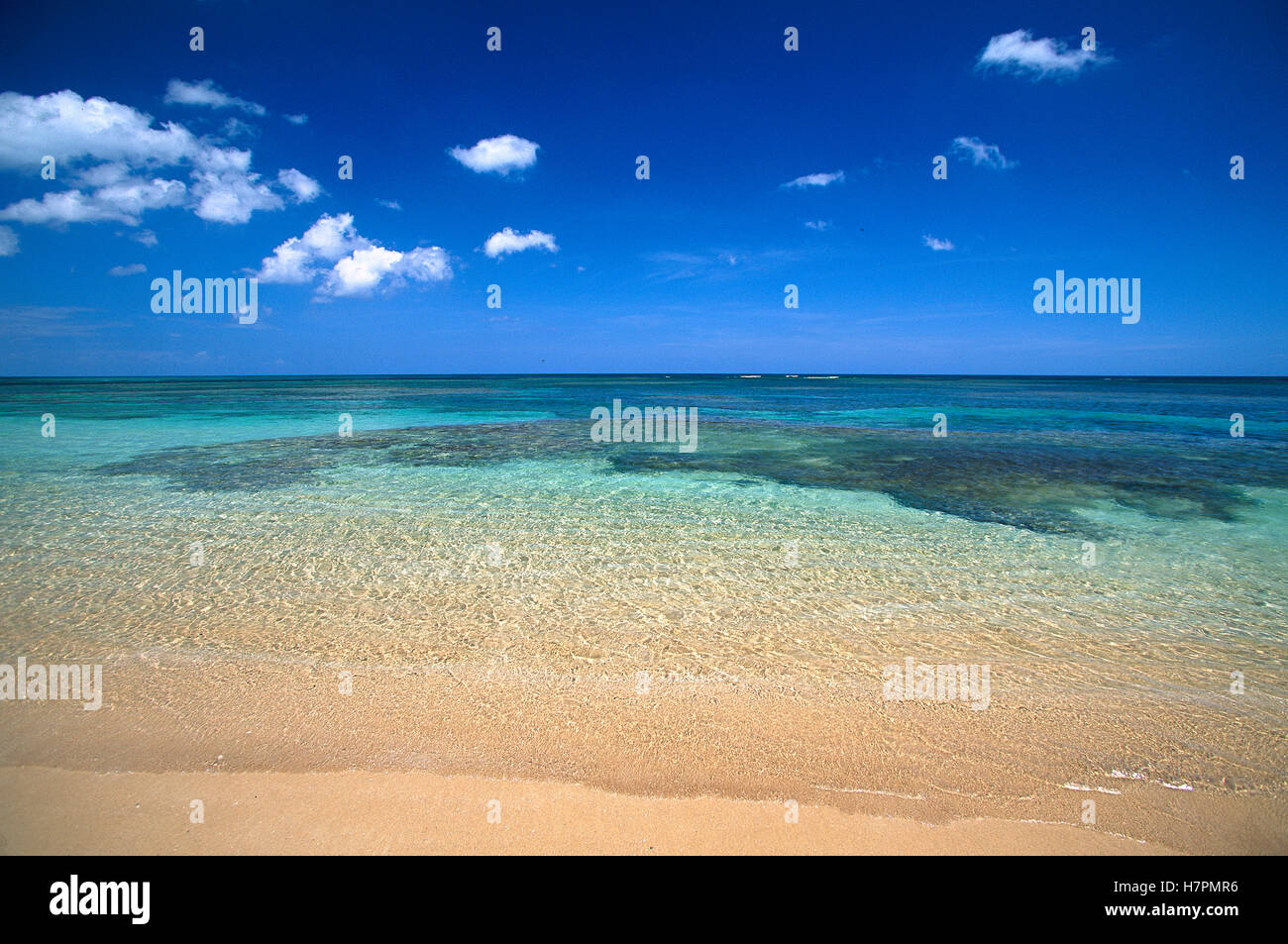 Beach strand, Caribbean Stock Photo - Alamy