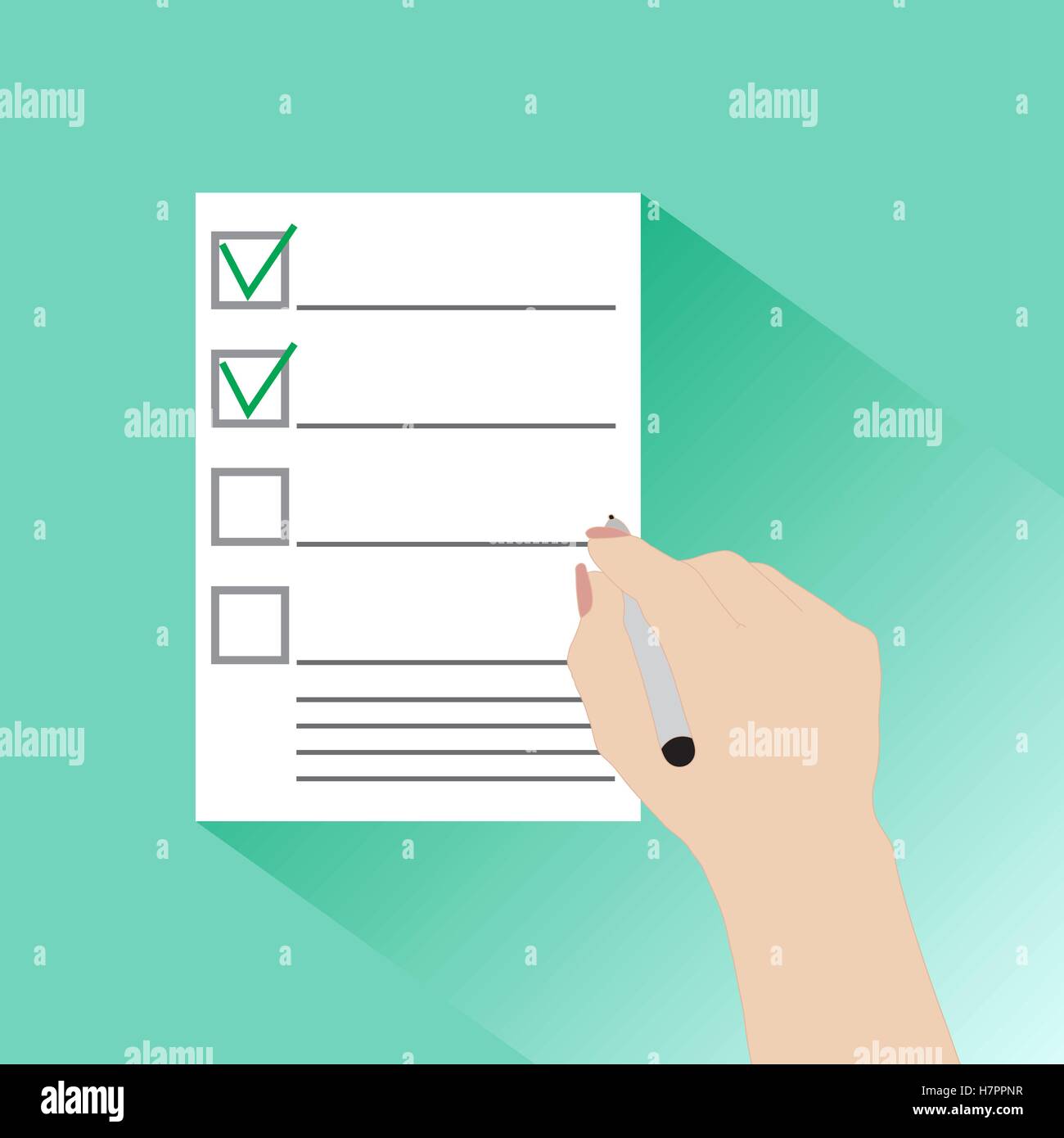 Questionnaire cartoon hi-res stock photography and images - Alamy