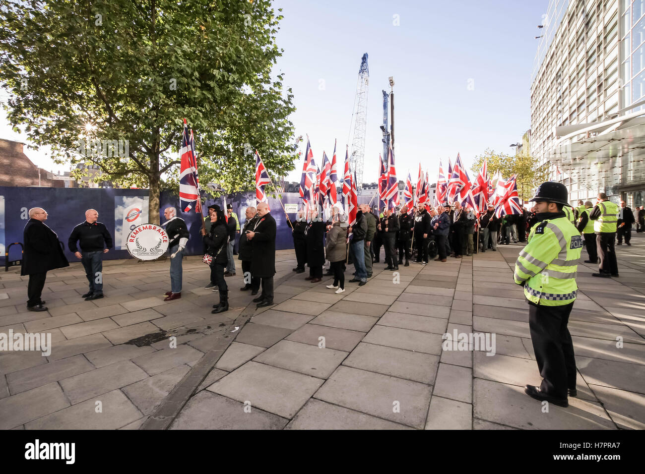 British far-right organisation: The National Front (NF) hold their ...