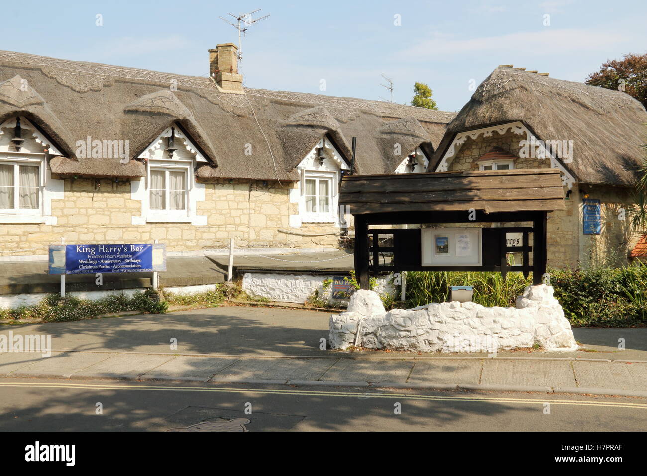 King Harrys Bar,Shanklin Old Village,Isle of Wight Stock Photo - Alamy